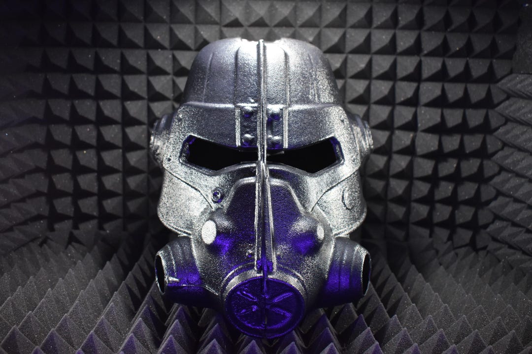 T-45D Power Armor Helmet (bare-bones Assembled) Fallout Cosplay Prop ...