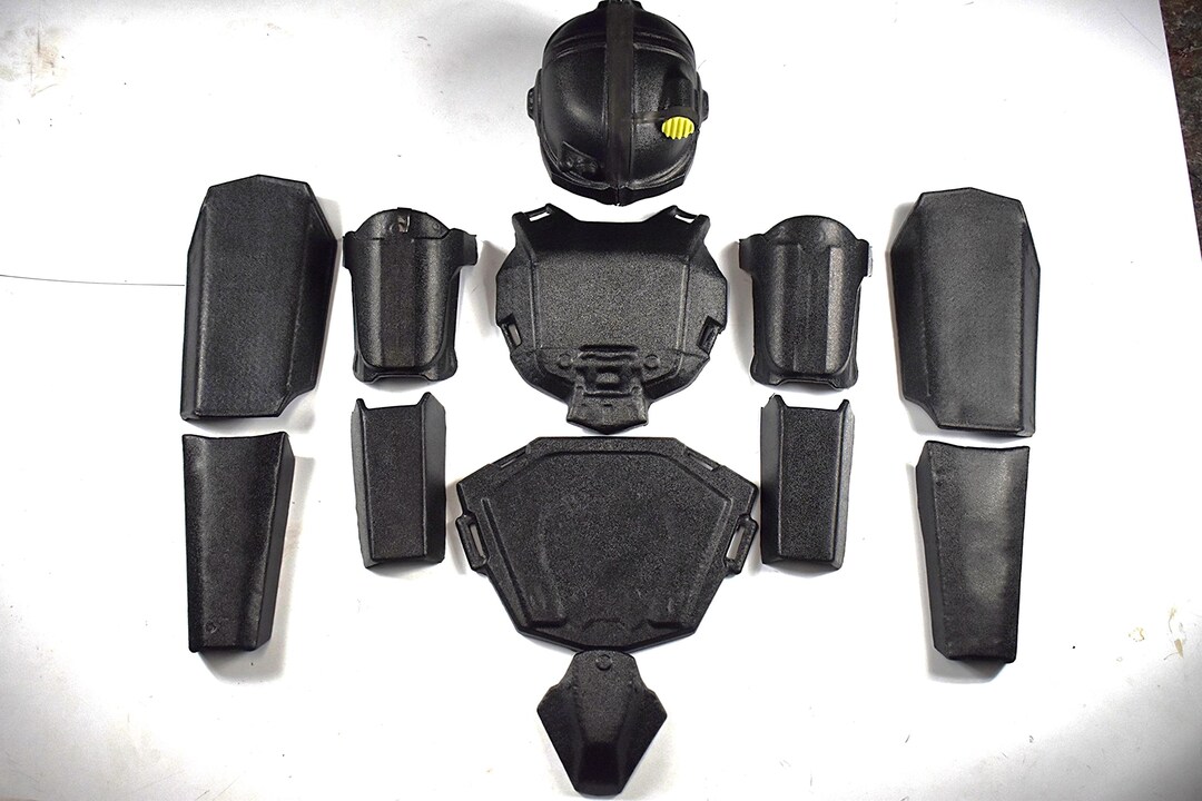 Combat Armor Full Set - Raw DIY Fallout Armor Kit - Unassembled ...