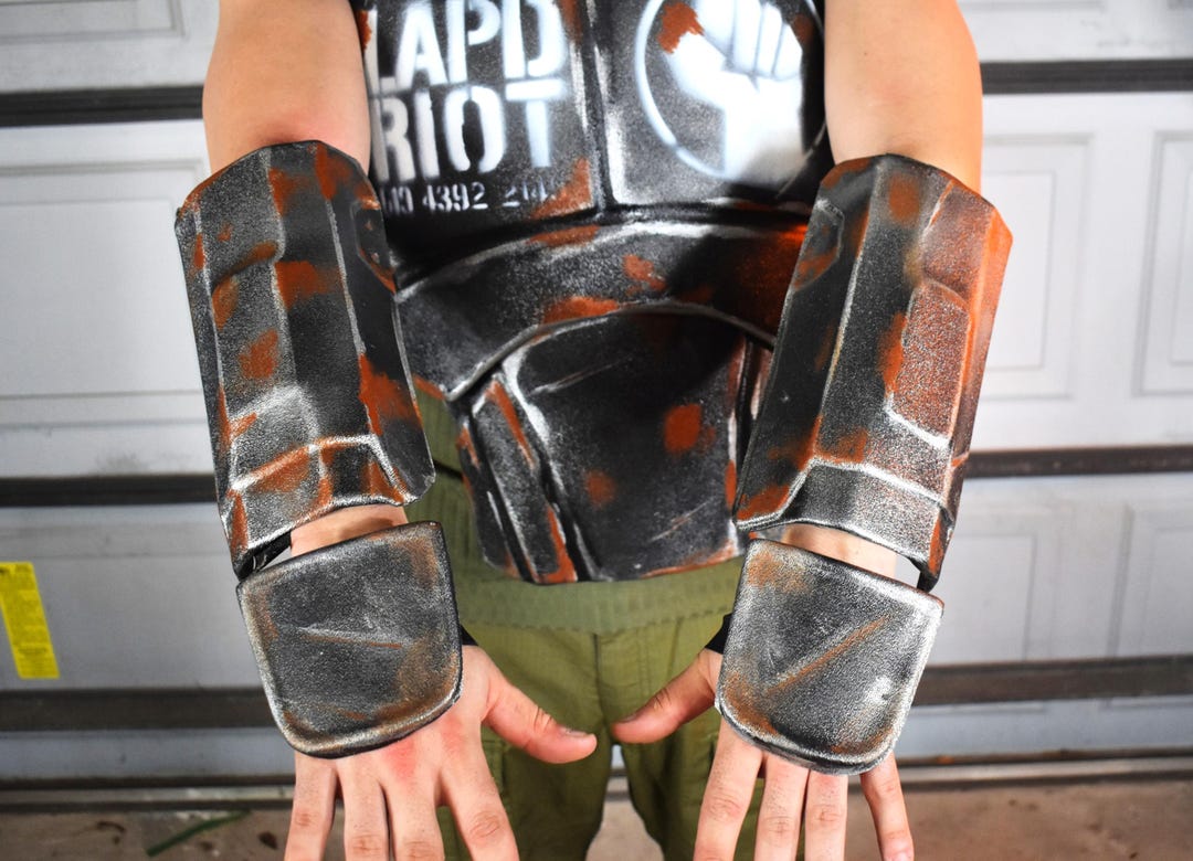 NCR Veteran Ranger Forearm & Hand Plate Kit – Fallout Cosplay DIY Armor ...