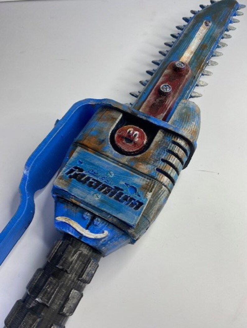 Fallout Nuka Cola Quantum Ripper Custom Cosplay Prop Weapon light Blue ...