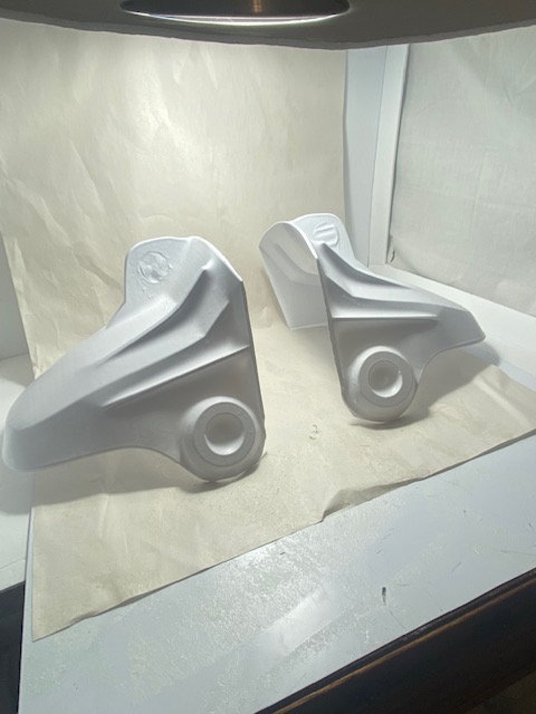 Life-sized T-45d Power Armor Pauldrons/shoulders unfinished DIY Cosplay ...