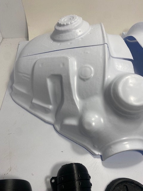 Life-sized T-45d Power Armor HELMET Full Kit UNASSEMBLED DIY Cosplay ...