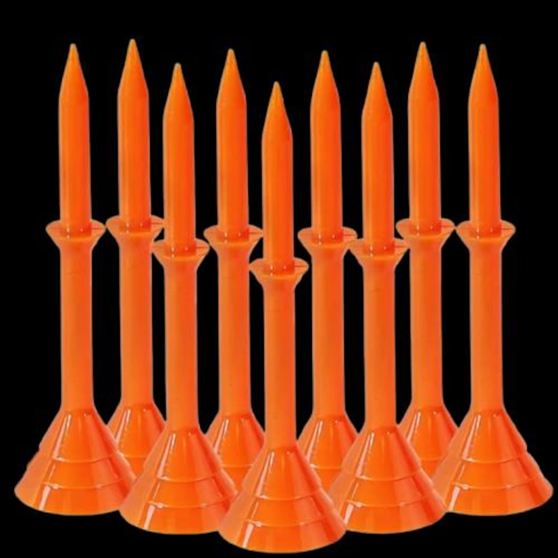 Big Cup Golf Tees With Stopper 2" Above Ground. by Aim Master. Pack of ...