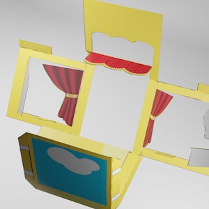 Miniature Paper Theatre Easy to Make - Etsy