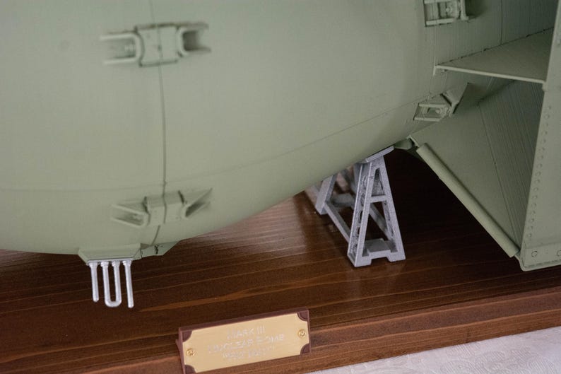 MKIII Atomic Bomb "fat Man" Model 1/6 Large Scale - WW2 US Military ...