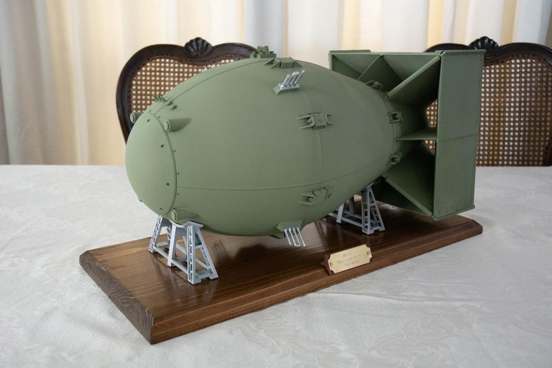 MKIII Atomic Bomb "fat Man" Model 1/6 Large Scale - WW2 US Military ...