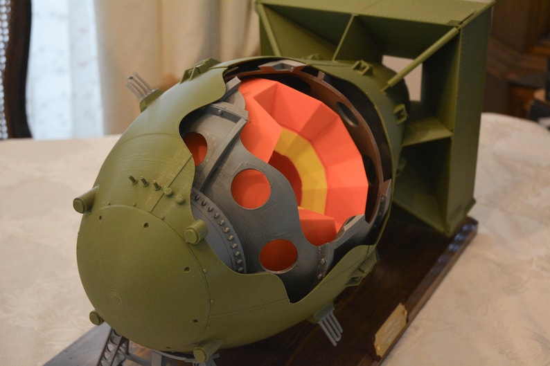Atomic Bomb MKIII "fat Man" and MKI "little Boy" Model 1/6 Large Scale ...