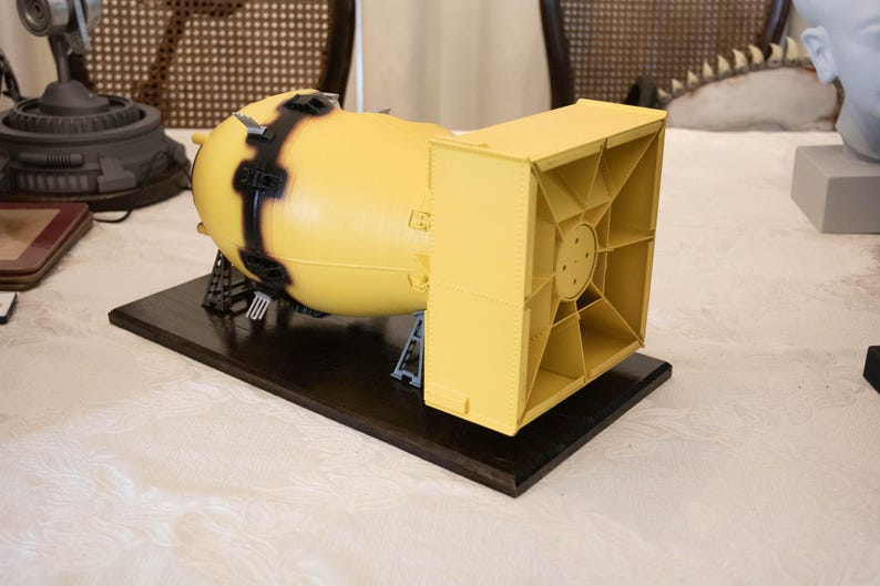 MKIII Atomic Bomb "fat Man" Model 1/8.6 Medium Scale - WW2 US Military ...