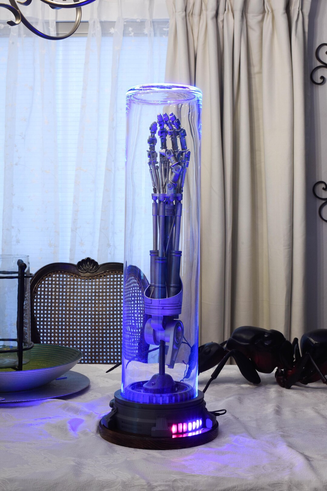 Terminator T-800 Arm – Premium Display Prop With Custom RGB Base ...