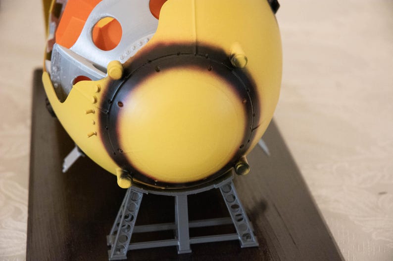 MKIII Atomic Bomb "fat Man" Model 1/8.6 Medium Scale - WW2 US Military ...