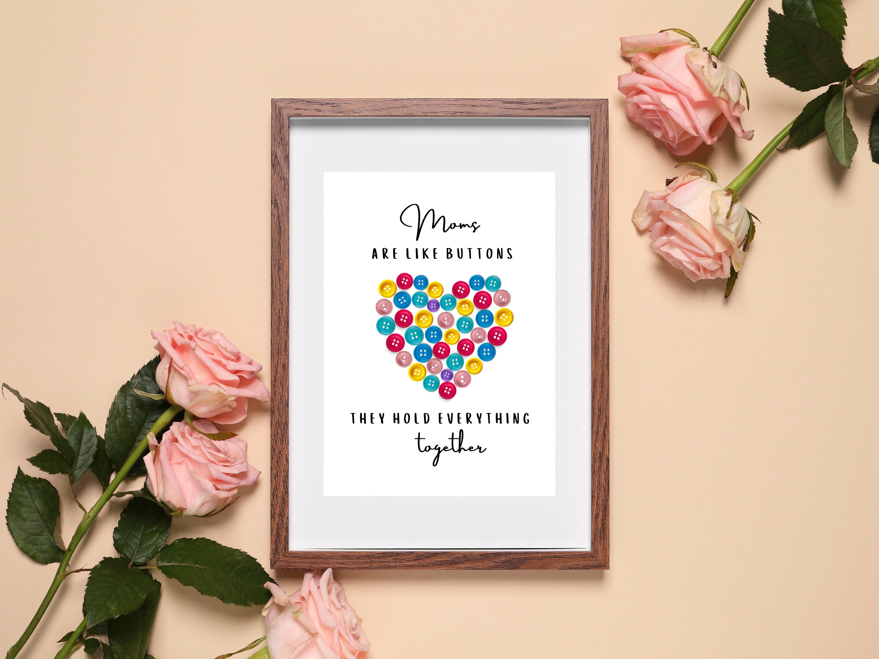 Mother's Day Gift for Moms and Grandmas | Moms Are Like Buttons They ...