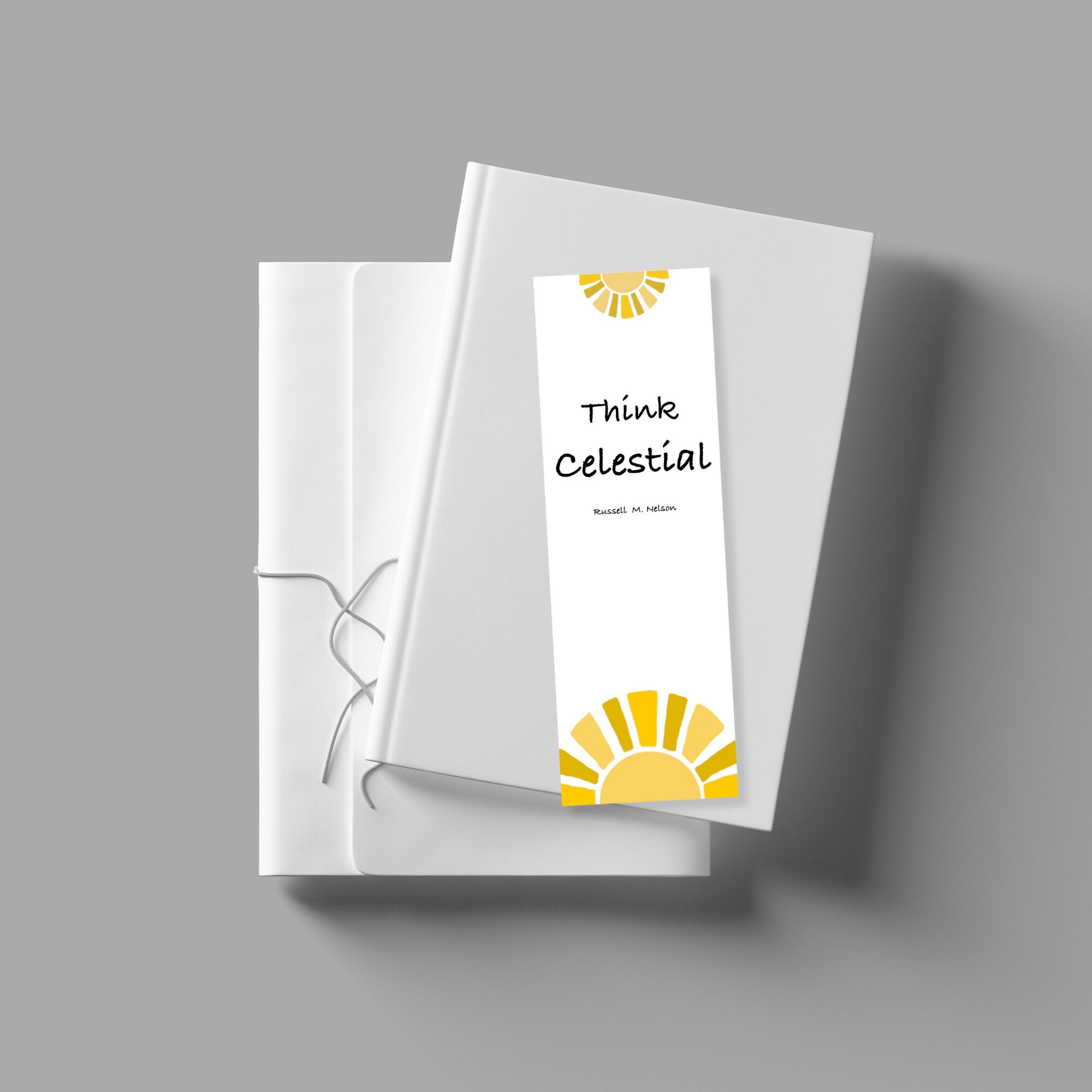 Think Celestial Instant Digital Download Different Sizes LDS Quote From ...