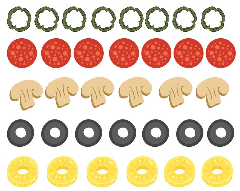 Let's Make a Pizza File Folder Game/task Mat - Etsy