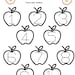 Apple Worksheet Bundle - Etsy