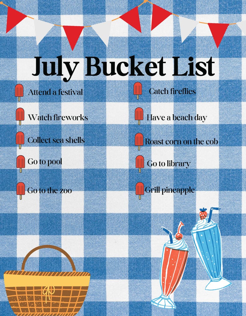 12 Month Bucket List - Etsy