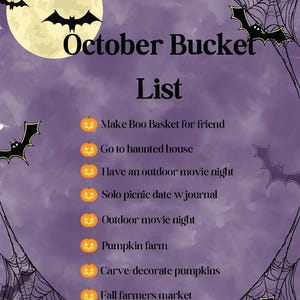 12 Month Bucket List - Etsy