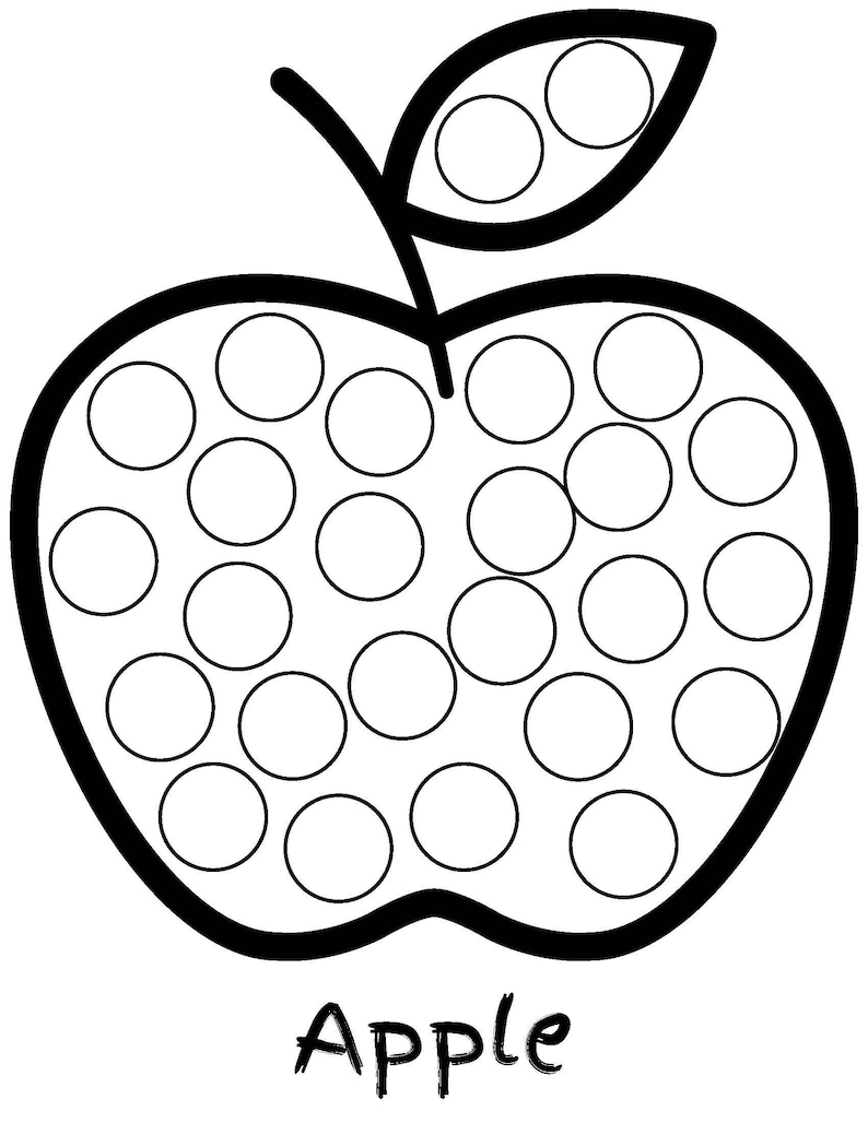 Apple Worksheet Bundle - Etsy
