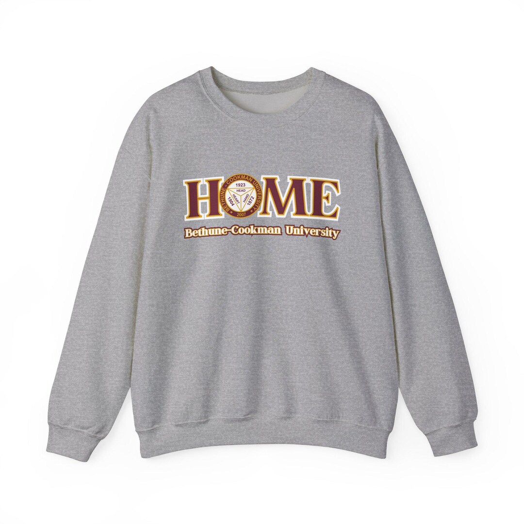 Bethune-cookman University Crewneck Sweatshirt BCU Home Sweatshirt HBCU ...