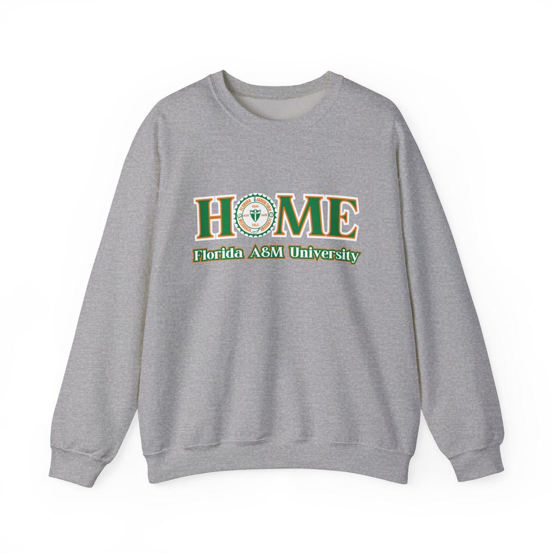 Florida A&M University Home Sweatshirt FAMU Home Sweatshirt Famu Alumni ...