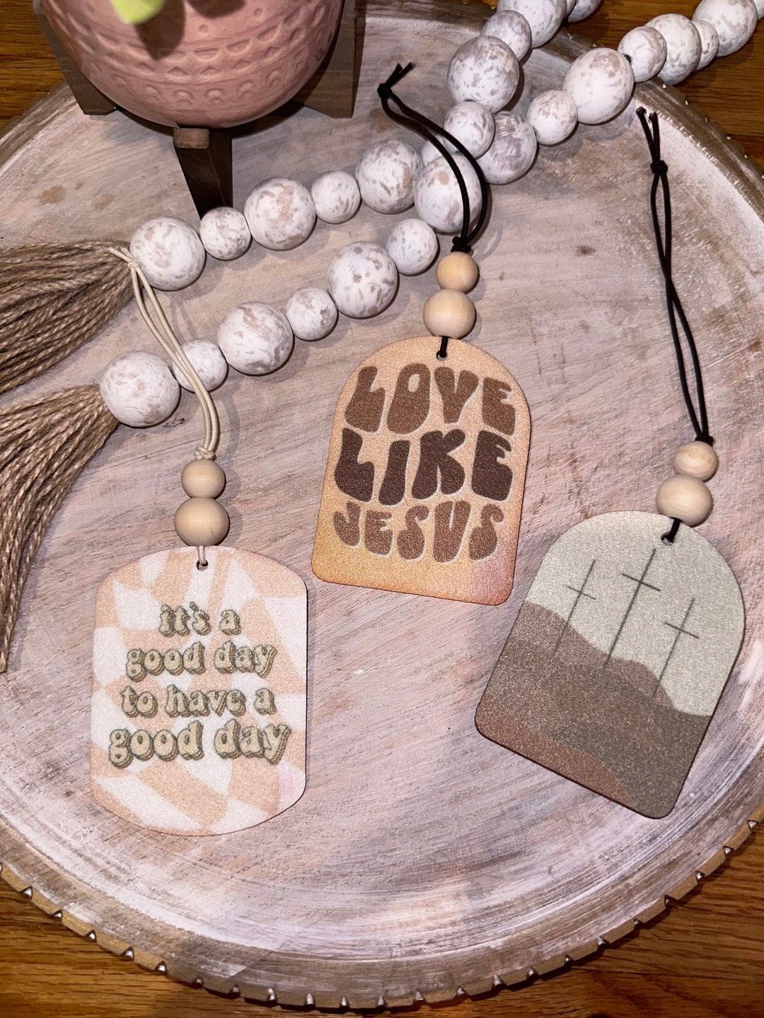 Faith Themed Felt Car Freshies - Etsy