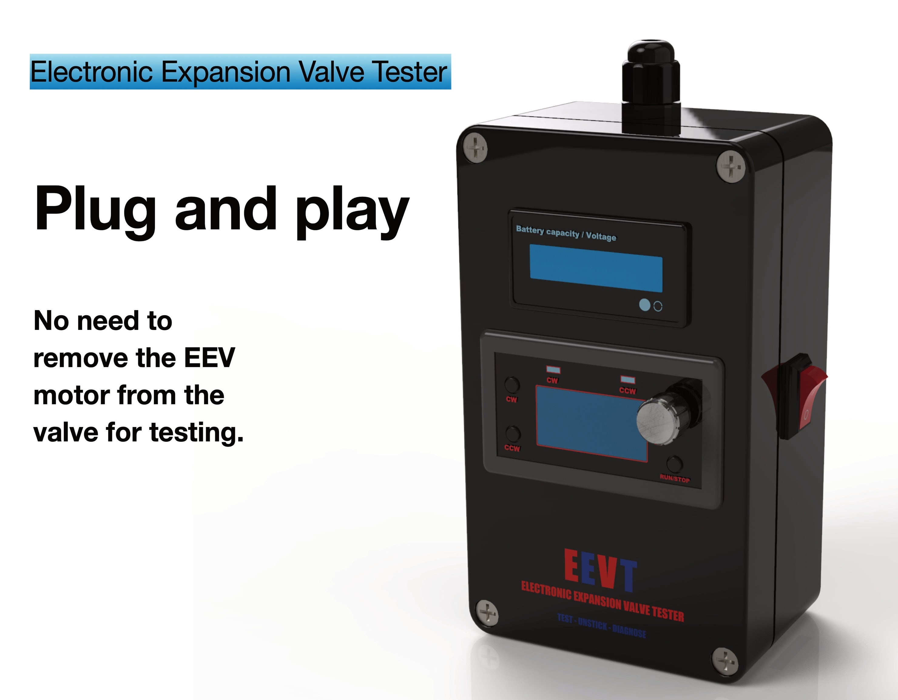 EEVT Tool, Electronic Expansion Valve Tester, Hvac Tool, LEV Checker ...