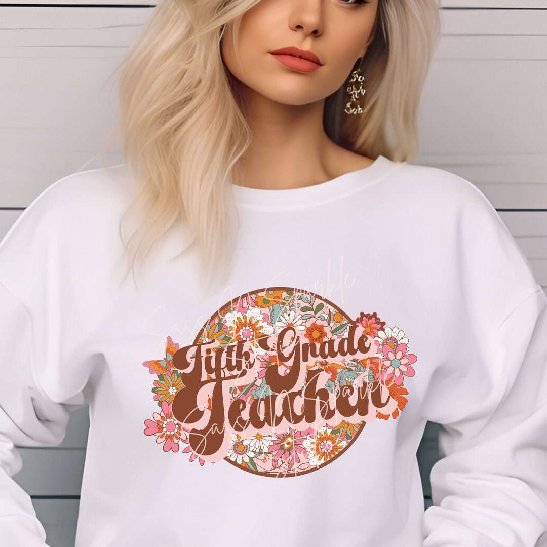 5th Grade Teacher, Teacher Appreciation School Teacher Fifth Grade ...