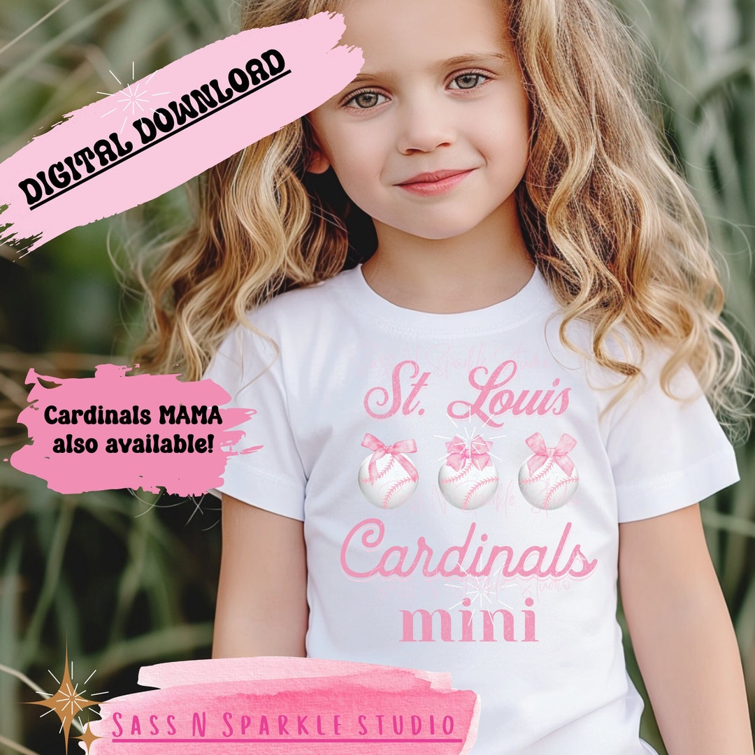 Coquette Aesthetic St. Louis Cardinal Baseball Mini Mama Available ...