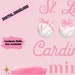 Coquette Aesthetic St. Louis Cardinal Baseball Mini Mama Available ...
