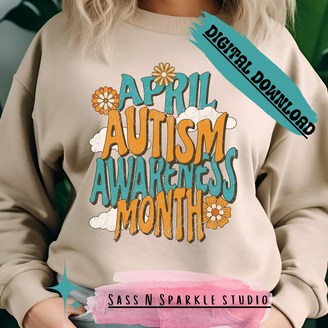 Autism Awareness Month April Blue Autism Acceptance Special Education ...