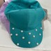 Pearl Embellished Baseball Cap - 3 Colors: Teal, Purple Denim, & Grey ...