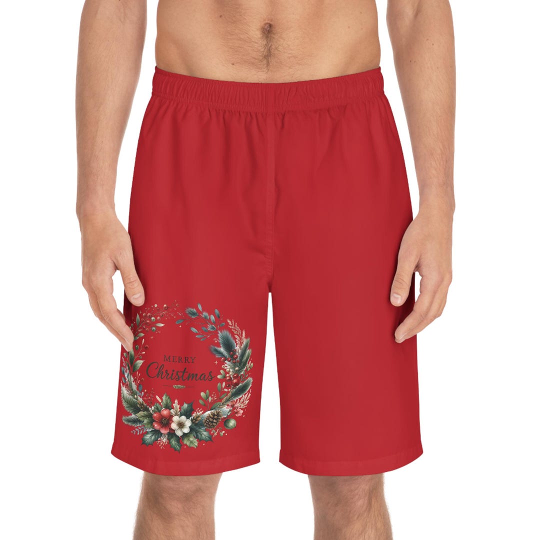 Men's Christmas Board Shorts - Etsy Australia