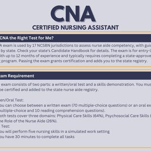 CNA Practice Exam: 70 Questions, Detailed Explanations (PDF) - Etsy