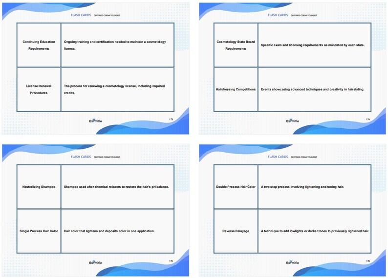 Cosmetology Certification Flashcards | Cosmetology Exam| 580+ Key ...