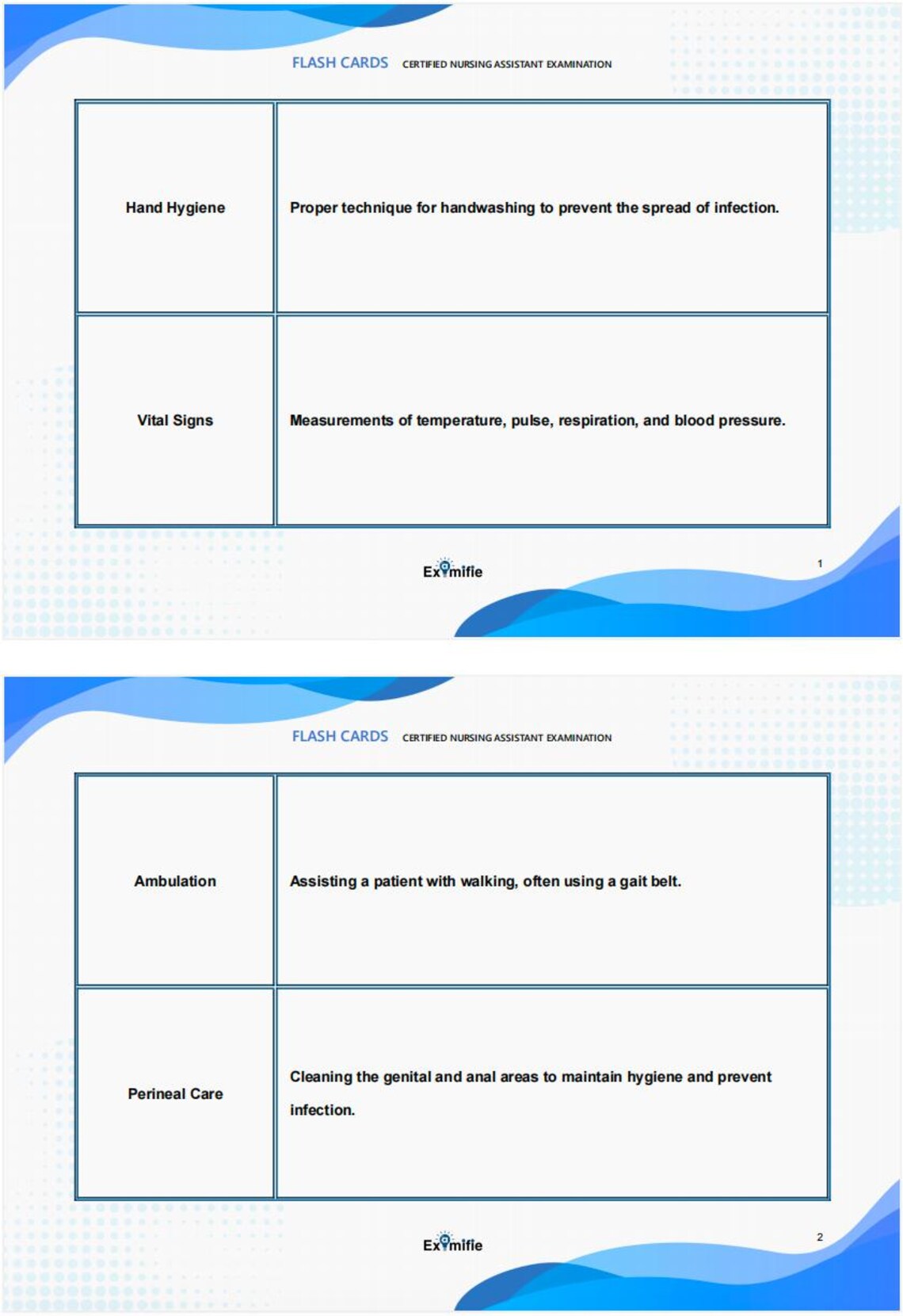 CNA Flashcards | 2025 Certified Nursing Assistant | 400+ Key Concept - Etsy