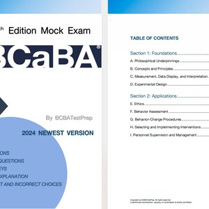 2024 Bcaba Mock Exam: 5th Edition With Answer Key (PDF) - Etsy