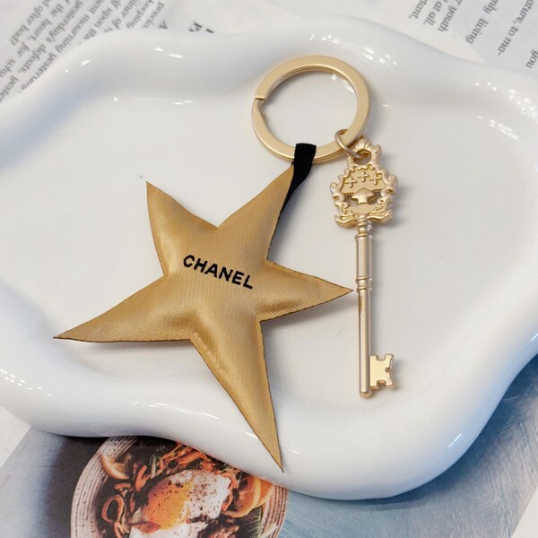 Chanel Keychain - Etsy