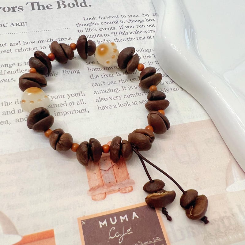 Coffee Bean Beads - Etsy