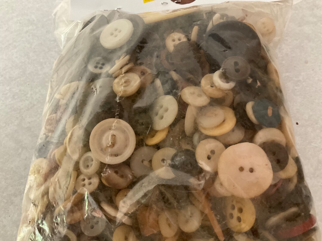 Assorted Neutral Buttons for Sewing: Twelve Baskets Brand - Etsy