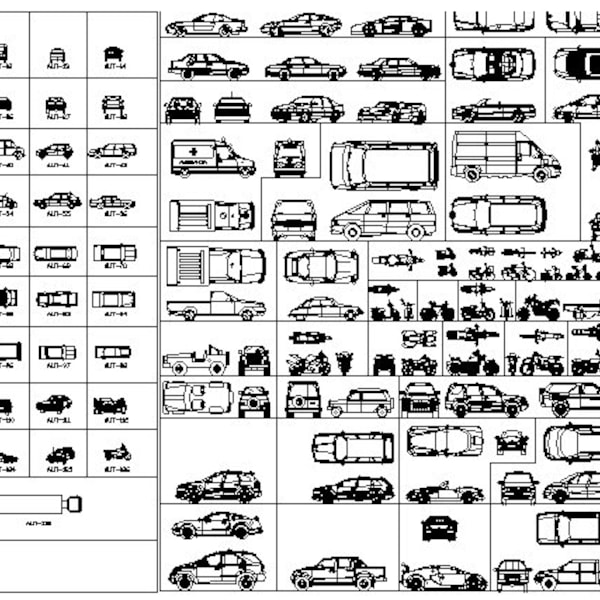 Autocad Template - Etsy