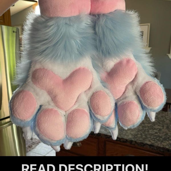 Custom Fursuit Paws - Etsy