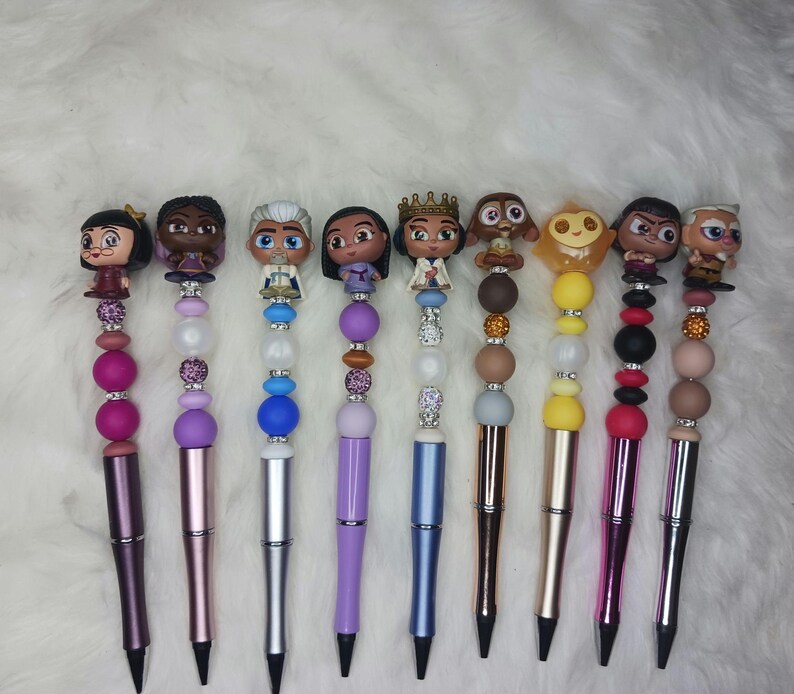 Doorables Beadable Pens, disney's Wish. - Etsy
