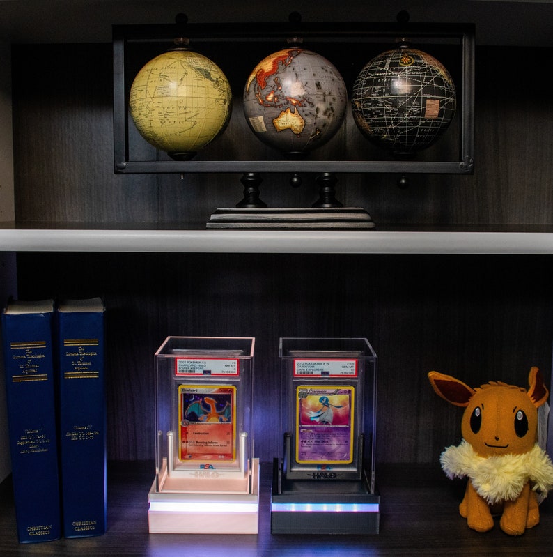 Graded Card Display Case Stand Fits Collectible PSA, BGS, CGC, and ...