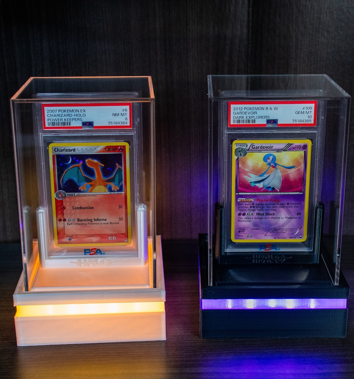 Graded Card Display Case Stand Fits Collectible PSA, BGS, CGC, and ...