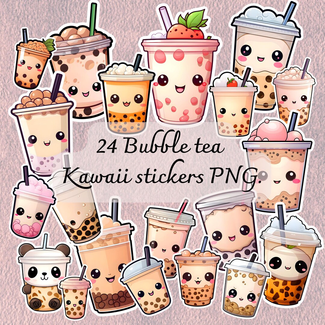 Cute Milk Tea Sticker PNG, Cute Milk Tea Sticker, Cute Milk Tea Clip ...