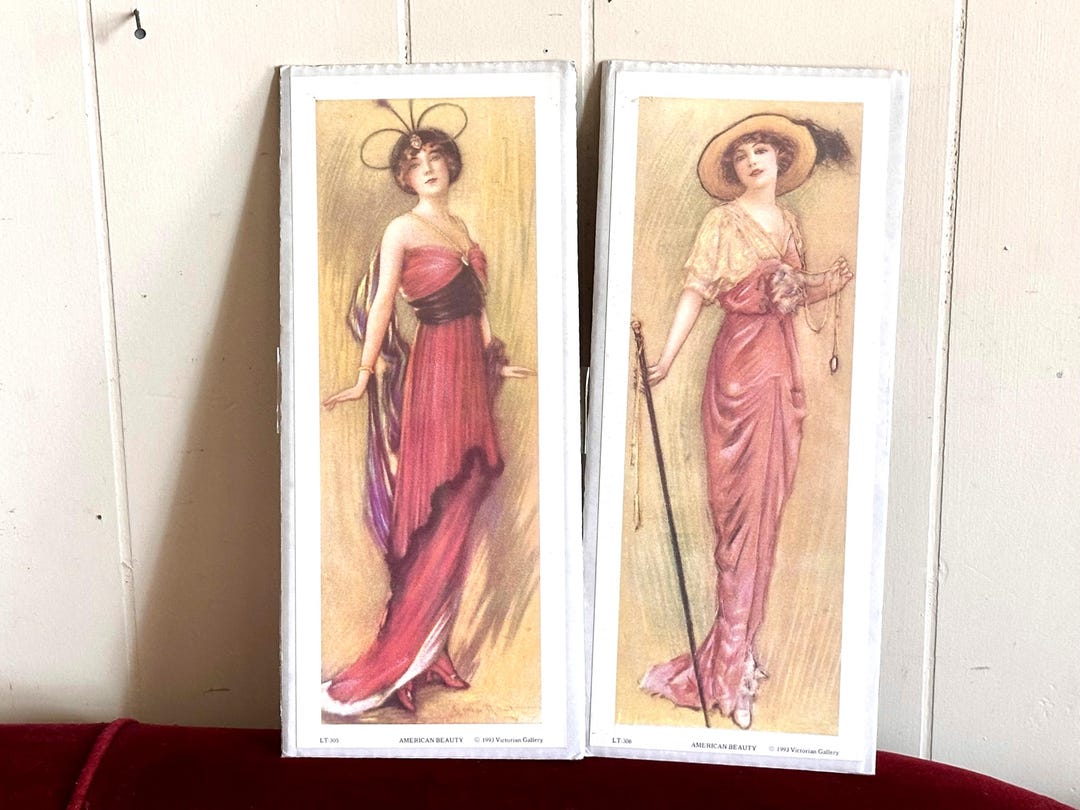 Vintage Victorian Women Posters, Wall Decor, - Etsy