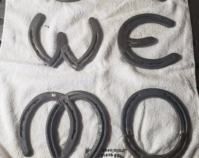 HORSE SHOE LETTERS - Etsy