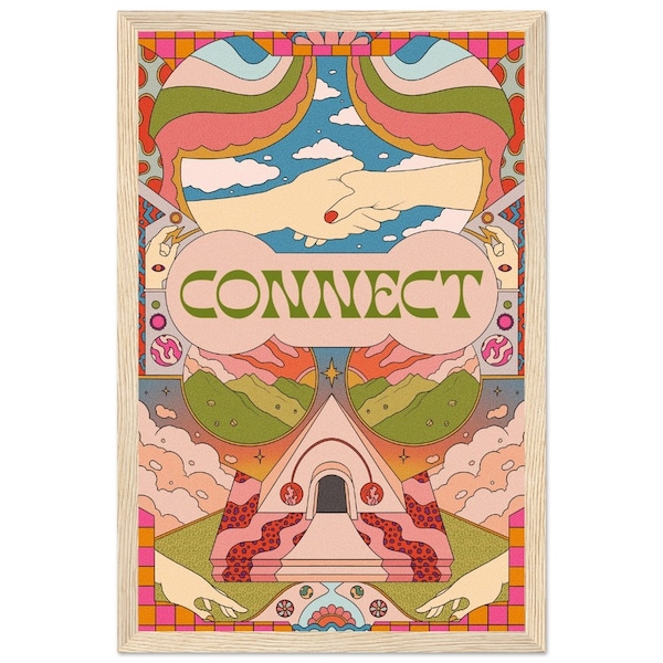Connecting Poster - Etsy