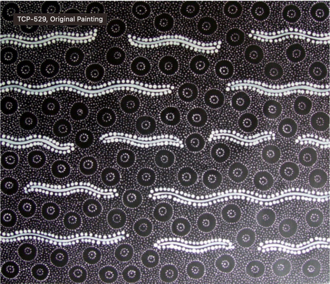 Soakage Water Hole, by Louise Numina, 49 X 57 Cm or 19 X 22 Inches in ...