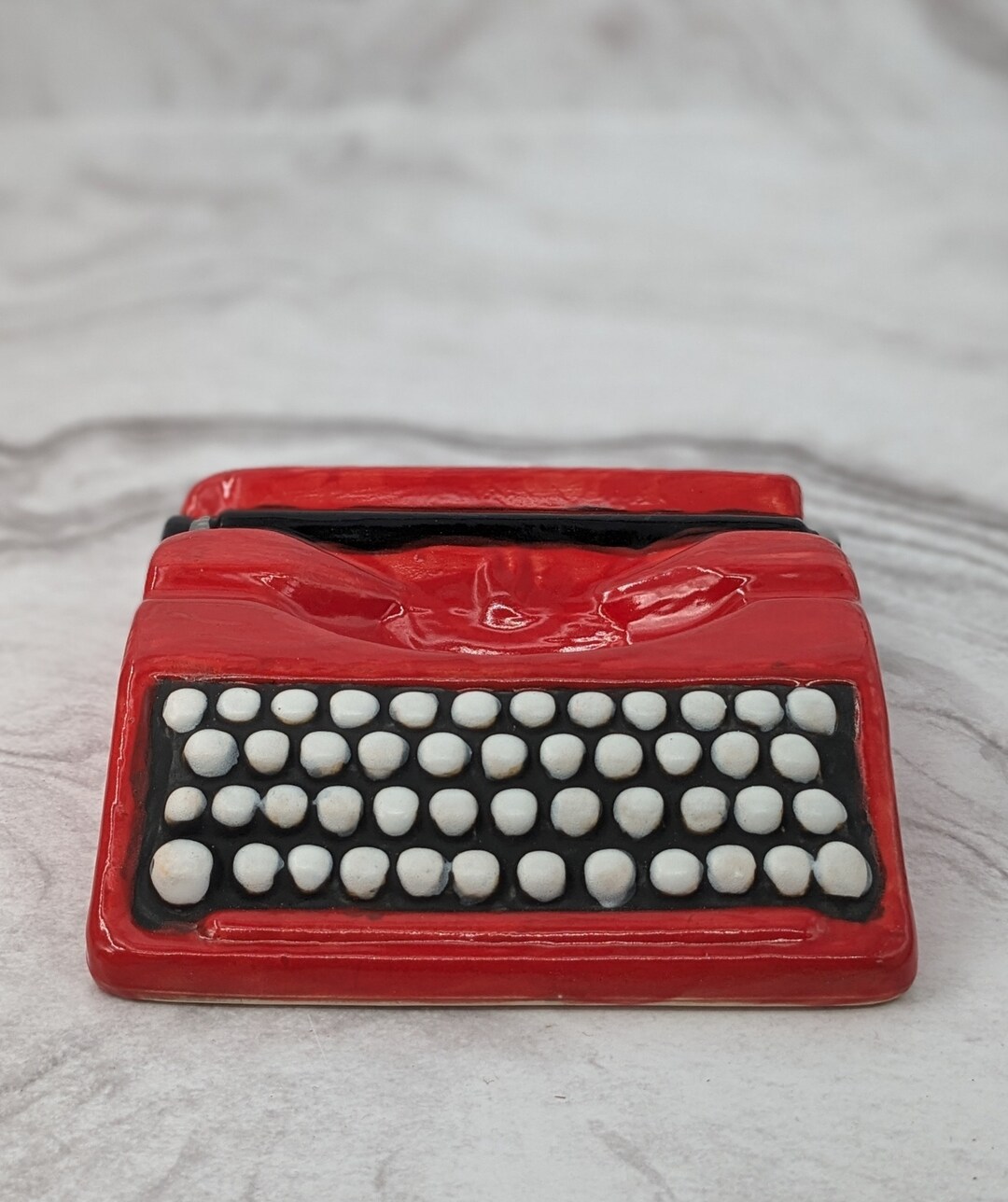 Ceramic Typewriter Ashtray | Retro | Vintage Reproduction - Etsy