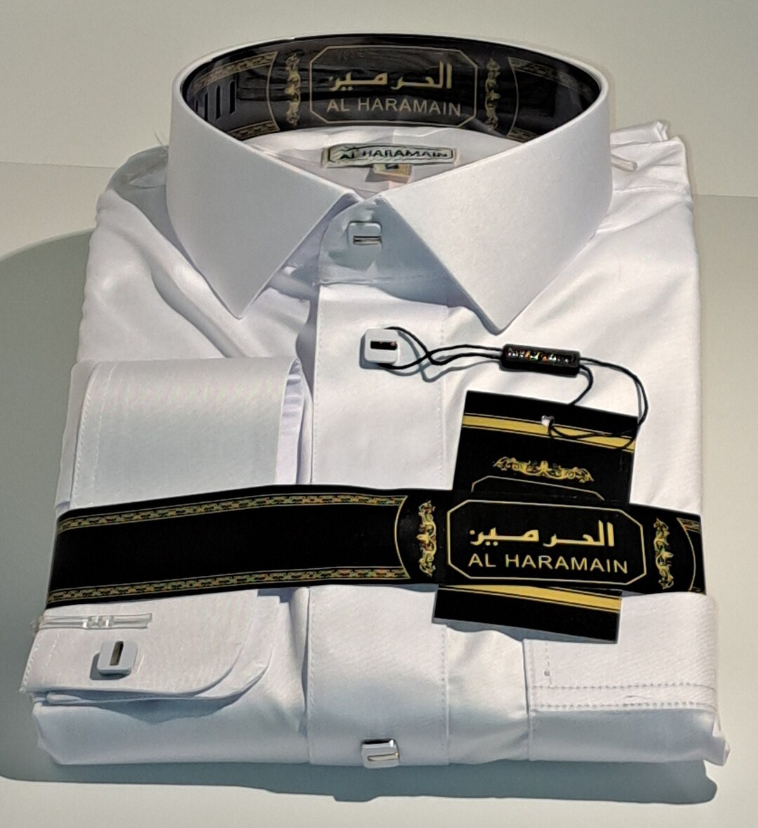 Mens Saudi Thobe Al-haramain White All Sizes Thawb/thoub/qamees/jubbah ...